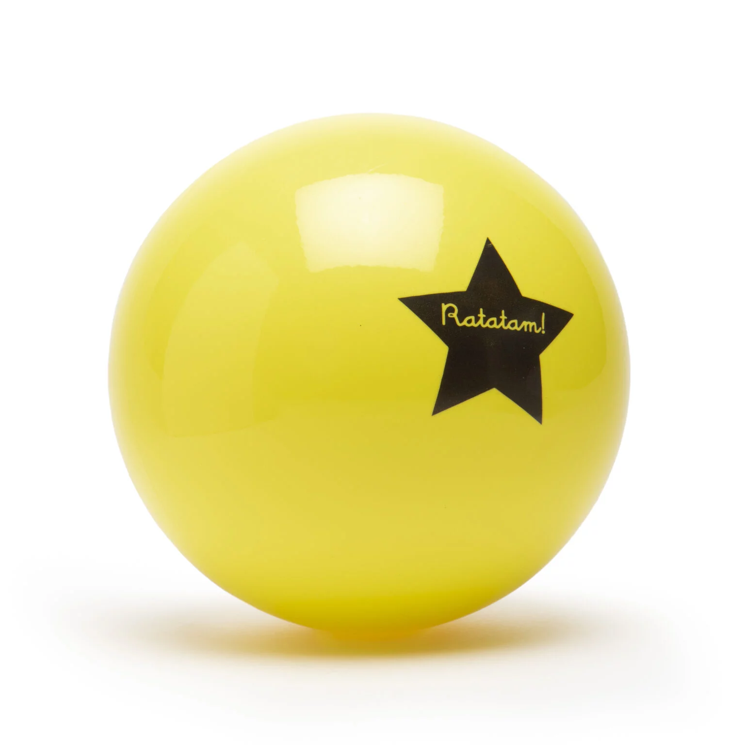 Le Ballon Uni - Jaune - Ratatam Site Officiel