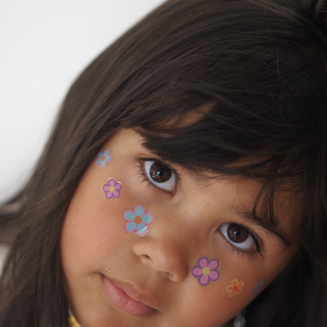 Stickers de visage fleurs - Multico - Ratatam Site Officiel